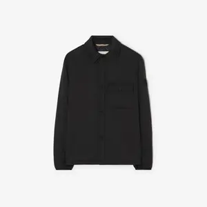 Burberry Nylon Dalewood Overshirt - Black