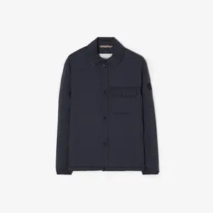 Burberry Nylon Dalewood Overshirt - Navy