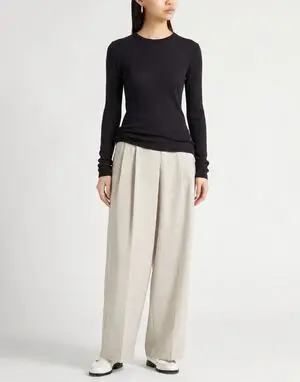 Crossley Virgin Wool Ribbed-knit Sweater