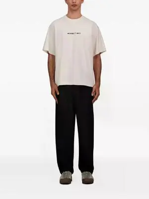 Herno Technical-texture Straight-leg Trousers