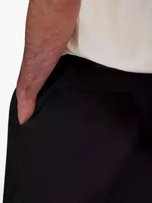 Herno Technical-texture Straight-leg Trousers