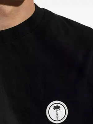 Palm Angels Logo-patch T-shirt