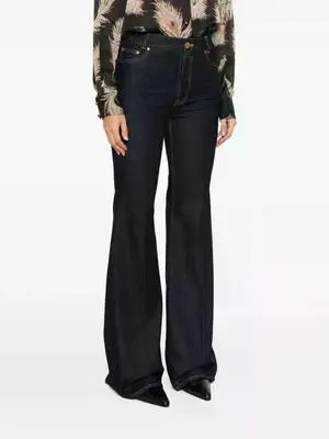 Zimmermann High-waisted Flared Jeans - Blue