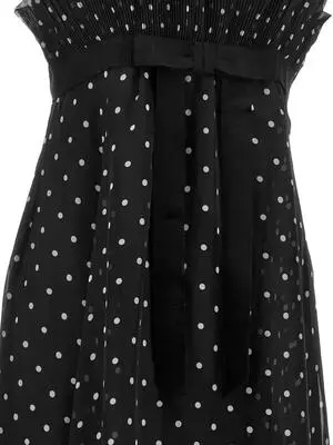 ZIMMERMANN Frill Pleated Midi Dress