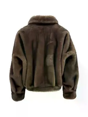 VALENTINI 1972 Faux-fur Cropped Jacket