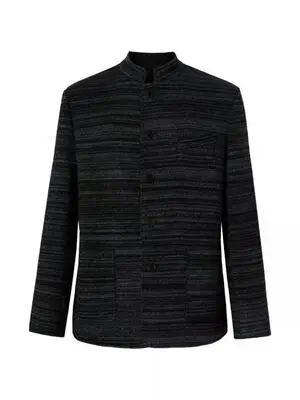 Missoni Striped Wool And Viscose Knit Jacket