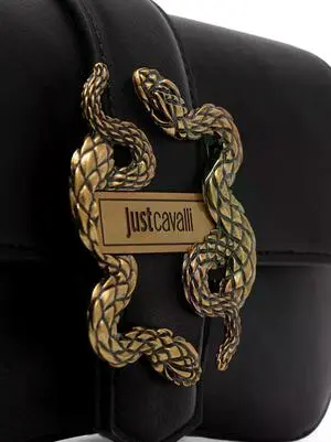 Just Cavalli Snake-plaque Cross Body Bag