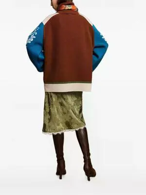 ALEMAIS Lasso Patchwork Knit Sweater