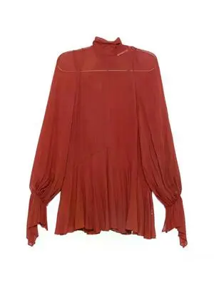 DE LA VALI Casimiro Ruffled Mini Dress
