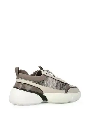 Pinko Sequin-embellished Panelled Sneakers