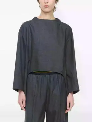 Plan C Asymmetric Tunic Top