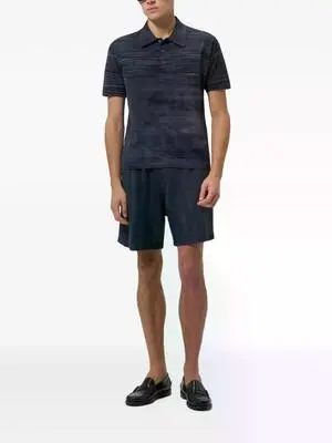Missoni Space-dye Mercerized Cotton Polo Shirt