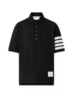 Thom Browne Pique 4-bar Polo