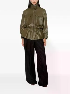 DUCIE Hope Cinched-waist Jacket - Green
