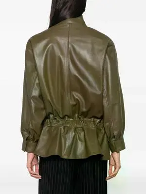 DUCIE Hope Cinched-waist Jacket - Green