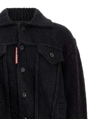Dsquared2 Logo-patch Cardigan