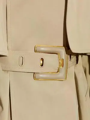 Balmain Trench Coat With Belt