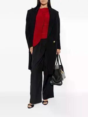 Balmain Double-breasted Wool Coat