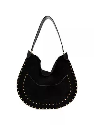 Isabel Marant Étoile Stud-embellished Suede Shoulder Bag