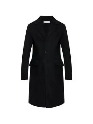JIL SANDER Single-breasted Notched-lapel Coat