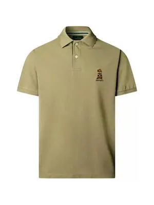 HACKETT LONDON Ribbed-cuff Polo Shirt