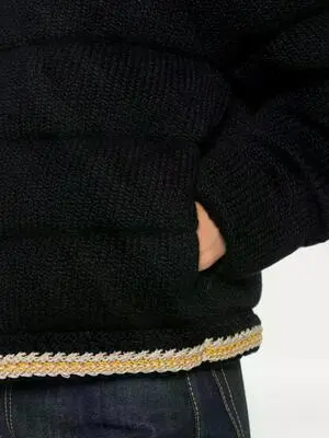 Moncler Knitted Padded Jacket