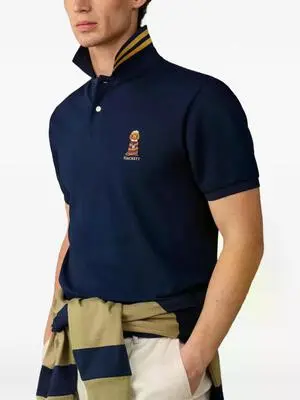 HACKETT LONDON Embroidered Polo Shirt