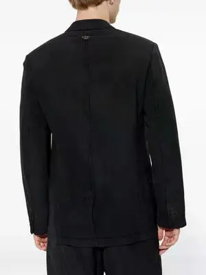 DIESEL® Logo-plaque Button-fastening Blazer