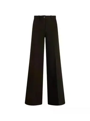 Nine:inthe:morning Black Wash Pants For Women