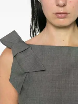 SHUSHU/TONG Bow-strap Mini Dress