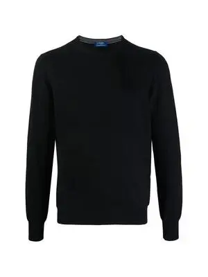 BARBA NAPOLI Crew-neck Long-sleeve Sweater
