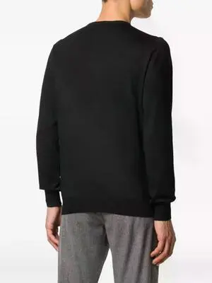 BARBA NAPOLI Crew-neck Long-sleeve Sweater