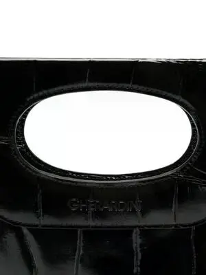 GHERARDINI Piattina Croc-effect Tote Bag
