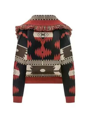 Alanui Icon Fringe-trim Cardigan
