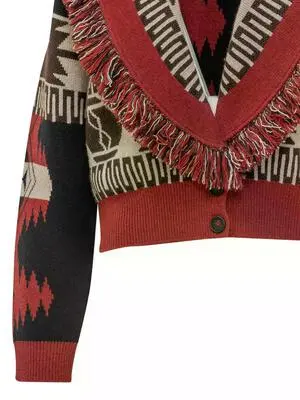 Alanui Icon Fringe-trim Cardigan