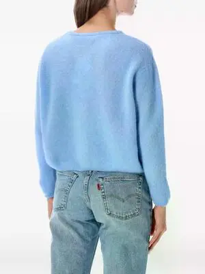 American Vintage Vitow Button-up Cardigan - Blue