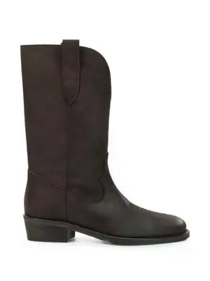 VIA ROMA 15 Western-style Panelled Boots