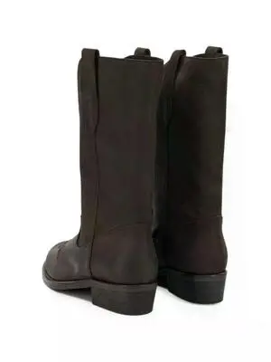 VIA ROMA 15 Western-style Panelled Boots