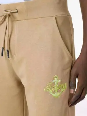 Iceberg Logo-embroidered Drawstring Track Pants