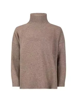 Max Mara High-neck Drop-shoulder Sweater
