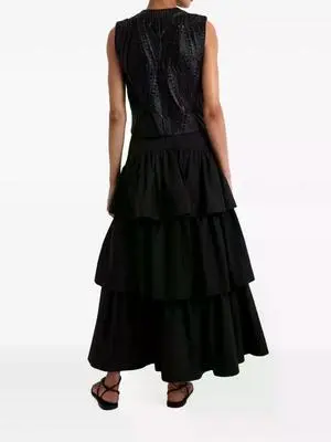MARIE OLIVER Baylor Tiered Maxi Skirt