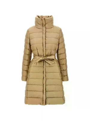 Max Mara Quilted Belted Jacket
