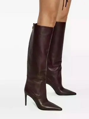 Dsquared2 Leather Heeled Boots