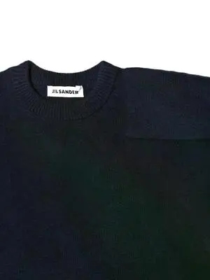JIL SANDER Wool Blend Crew-neck Sweater