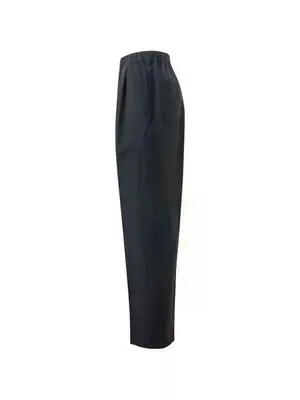 LANEUS Pleated Tapered Trousers