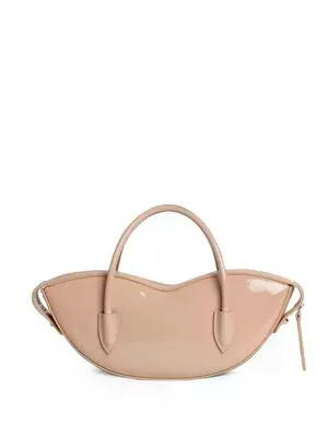 Fiorucci Lip-shaped Shoulder Bag - Neutrals