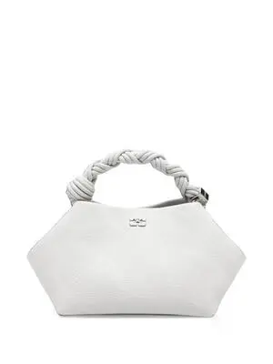 GANNI Bou Small Grain Top Handle Bag