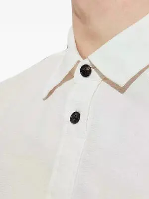 Emporio Armani Logo-patch Short-sleeve Shirt
