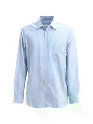 MAISON MARGIELA Pinstripe-pattern Patch-pocket Shirt