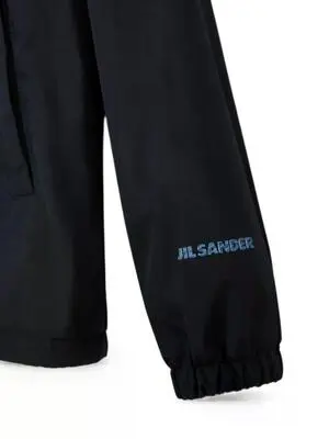 JIL SANDER Logo-embroidered Press-stud Jacket
